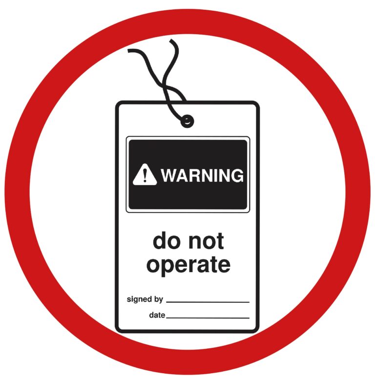 LOTOTO-procedure opstellen | Lock Out Tag Out Try Out